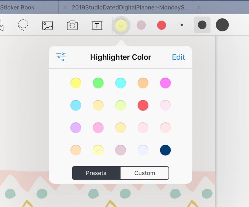 GoodNotes Unlimited Colours - Nurul Rasya