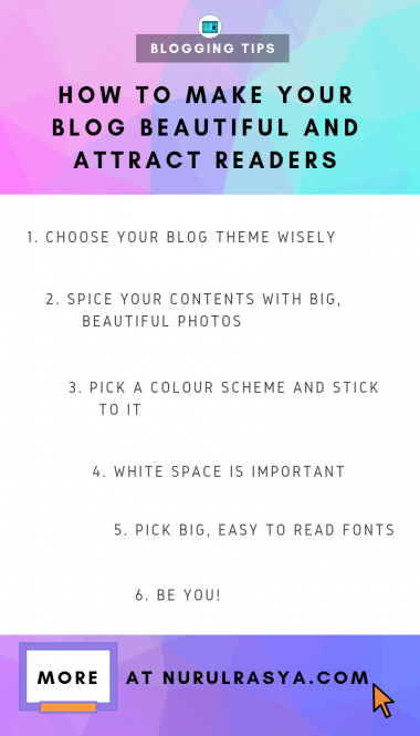 How To Make Your Blog Beautiful And Attract Readers To Stay