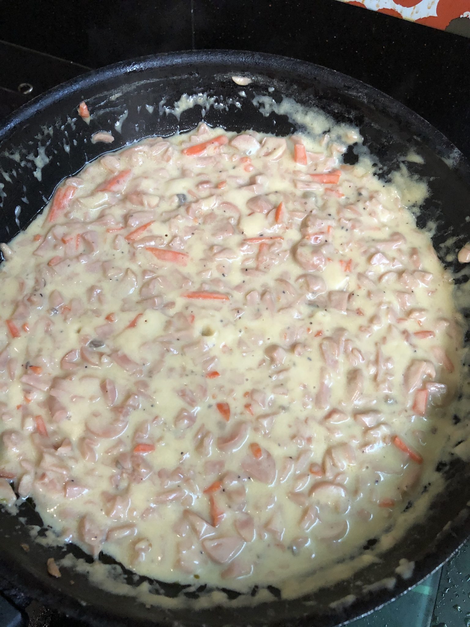 Easy Carbonara Spring Rolls Recipe For Cooking Noobies