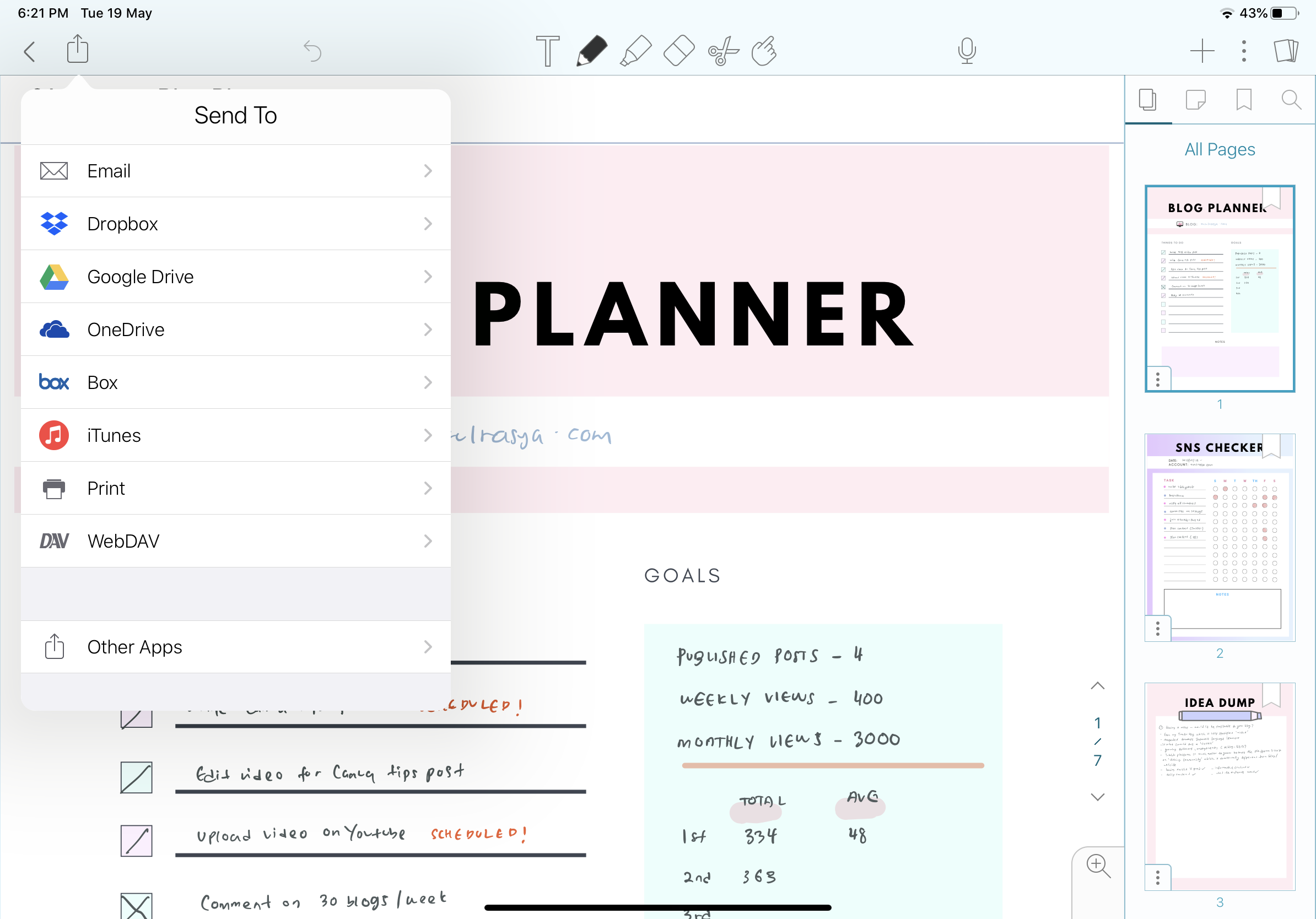 2020 Notability Walkthrough | Best Features; Auto-Backup, Multitask Etc.