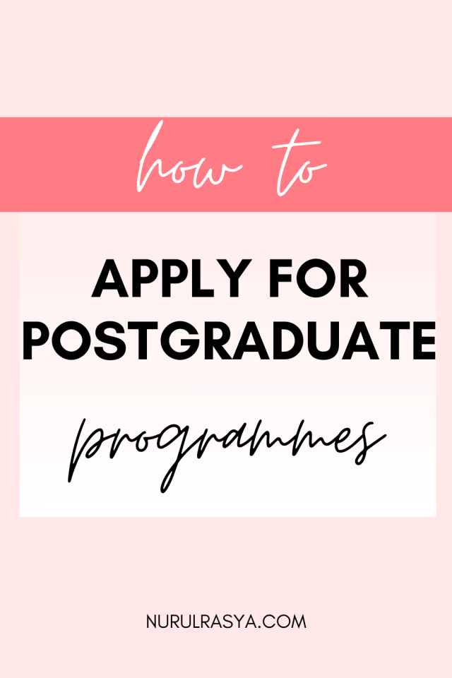 How To Apply For UiTM Postgraduate Programmes Feat I'm Now A Student