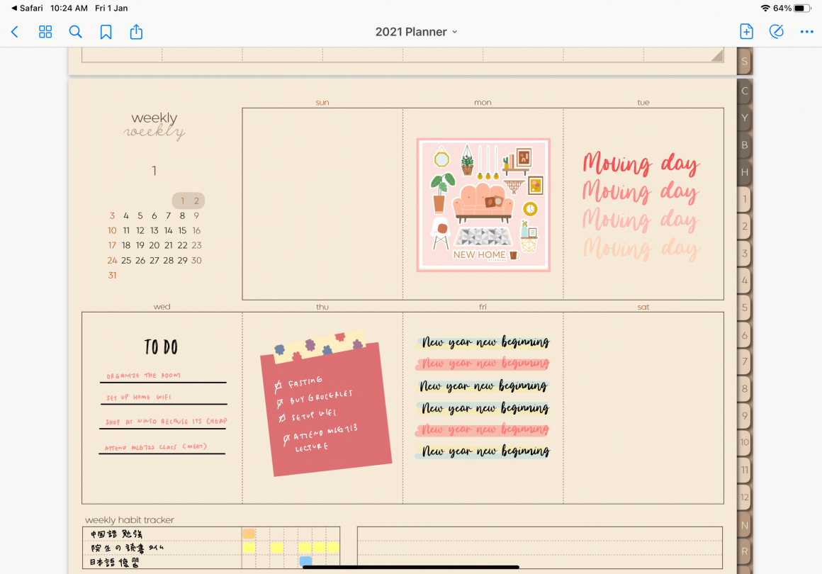 4 Free 2021 Digital Planners To Start A Productive New Year