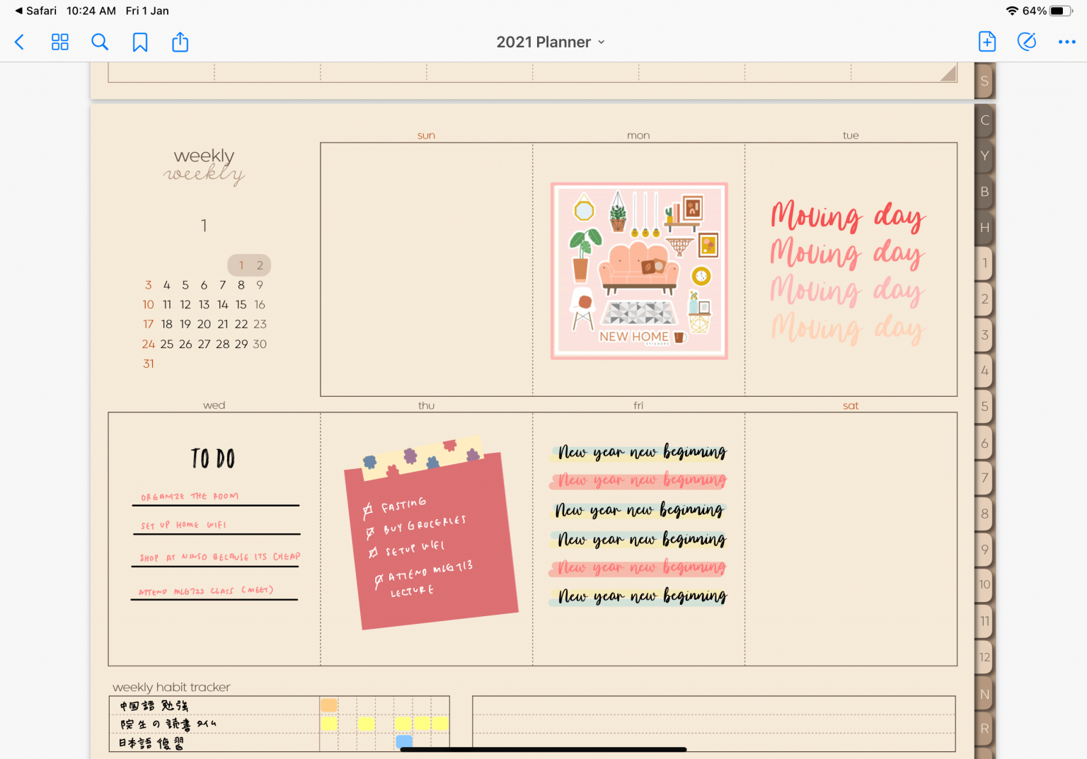4 Free 2021 Digital Planners To Start A Productive New Year